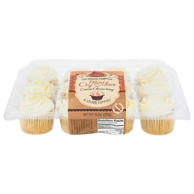 Cupcake Cake Inch Mini Pumpkin 12 Count - Each - safeway