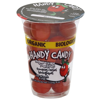 Handy Candy Grape Tomato Organic 4 Oz pavilions