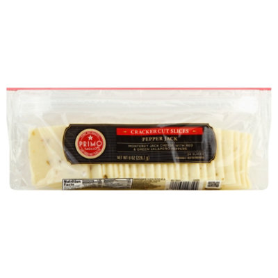 Primo Taglio Pepper Jack Cheese Cracker Cuts - 8 Oz - Haggen