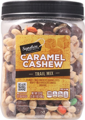 Signature SELECT Caramel Cashew Trail Mix - 33 Oz - safeway
