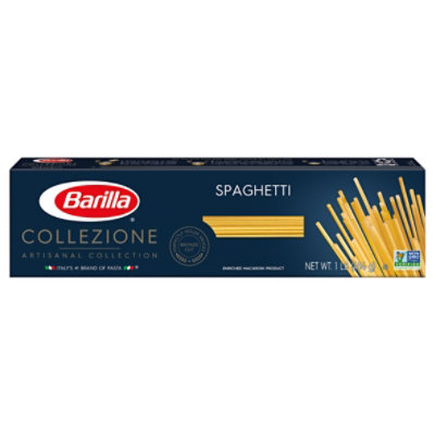 Barilla Collezione Pasta Artisanal Collection Spaghetti Box - 16 Oz ...