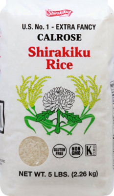 Shirakiku Rice Calrose - 5 Lb - safeway