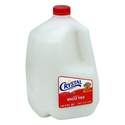 Crystal Whole Milk - 1 Gallon - Vons