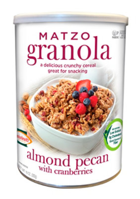 Manischewitz Cereal Almond Pecan Granol - 10 Oz - kingsfoodmarkets