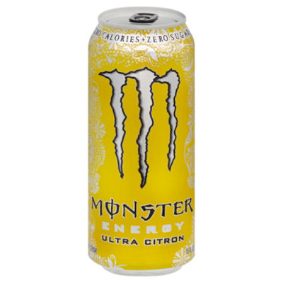 Monster Energy Drink Ultra Citron - 16 Fl. Oz. - safeway