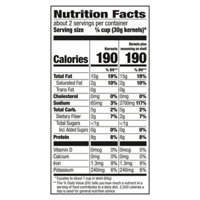 DAVID Sunflower Seeds Jumbo Roasted & Salted Buffalo Style Ranch - 5.25 ...