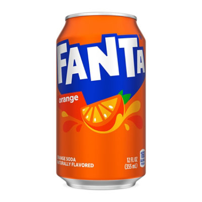 Fanta Soda Orange Cans - 6-12 Fl. Oz. - Vons