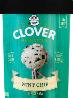 Clover Sonoma Mint Chip Ice Cream - 1.5 QT - Safeway