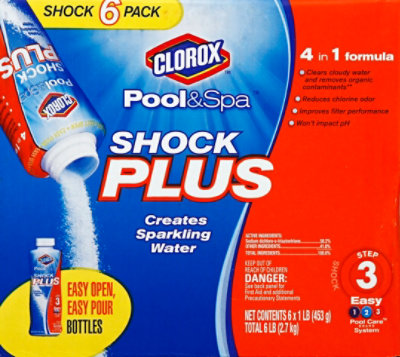 Clorox Pool&Spa Shock Plus - 6 Lb - safeway