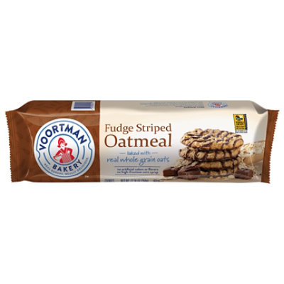 Voortman Cookies Fudge Striped Oatmeal - 12.3 Oz - Safeway