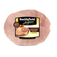 Smithfield Ham Center Cut Ham Steak Brown Sugar Glaze - 1.50 LB - Haggen