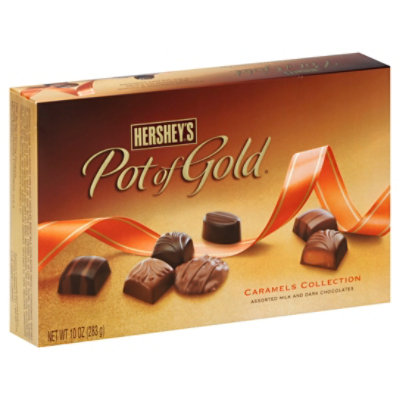 HERSHEYS Pot Of Gold Caramel - Online Groceries | Pavilions