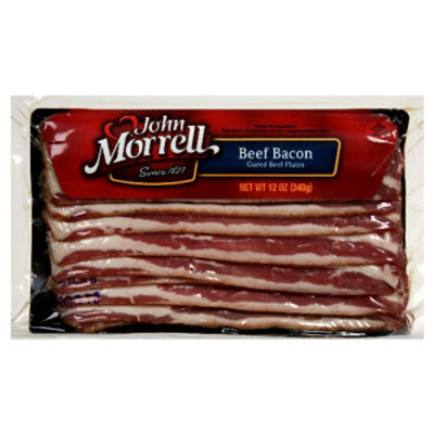 John Morrell Beef Bacon - 12 Oz - albertsons