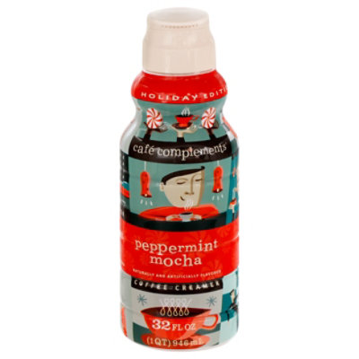 Shamrock Cafe Complements Coffee Creamer Peppermint Mocha - 32 Fl. Oz ...