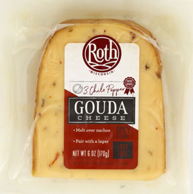 Roth Cheese Gouda 3chili Pepper - 6 Oz - Safeway