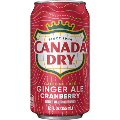 Canada Dry Cranberry Ginger Ale In Can - 12-12 Fl. Oz. - safeway