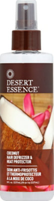 Desert Essence Defrizz & Heat Prot Coconut - 8.5 Oz - safeway