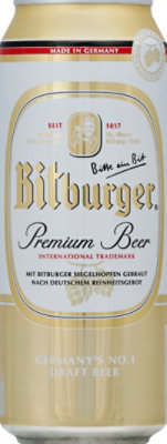Bitburger Premium Beer Cans - 16.9 Fl. Oz. - Safeway