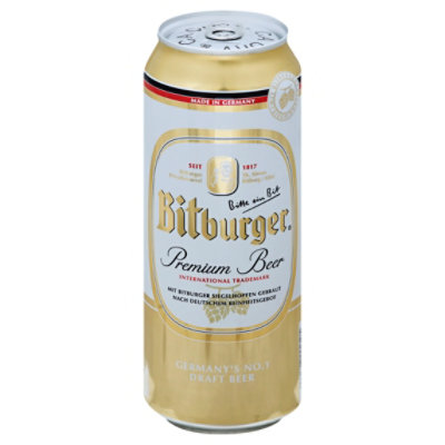 Bitburger Premium Beer Cans - 16.9 Fl. Oz. - Pavilions