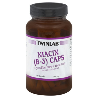 Twin Niacin 1000 Mg Caps - 100.0 Count - vons