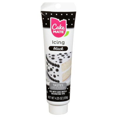 Cake Mate Decorating Icing Black - 4.25 Oz - safeway