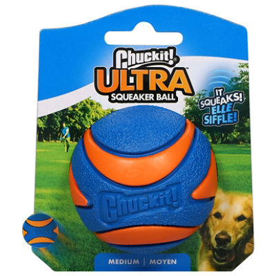 Chuck It Ultra Squeaker Ball MD - Each - safeway