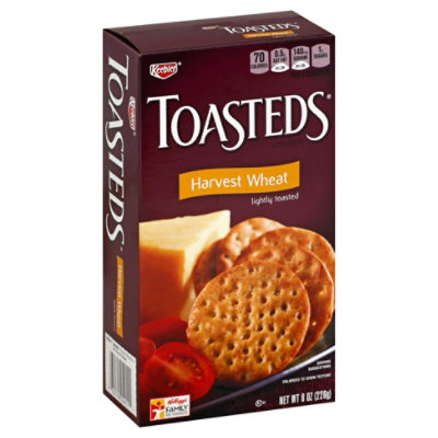 Toasteds Crackers Harvest Wheat - 8 Oz - albertsons