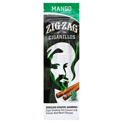 Zig Zag Cigarillos Mango - 2 Package - albertsons