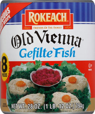 Rokeach Old Vienna Gefilte Fish - 27 Oz - Safeway