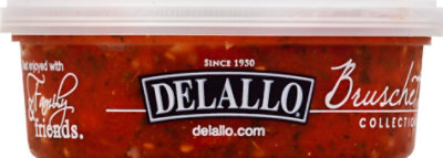 DeLallo Bruschetta Cup Italian Tomato - 8 Oz - Albertsons