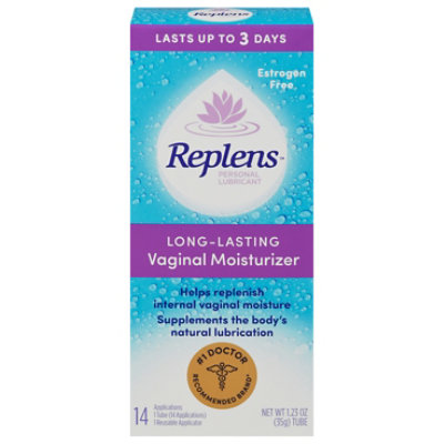 Replens Long Lasting Vaginal Moisturizer With Reusable Applicator - 14 ...