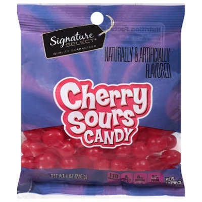 Signature SELECT Candy Cherry Sours - 8 Oz - safeway