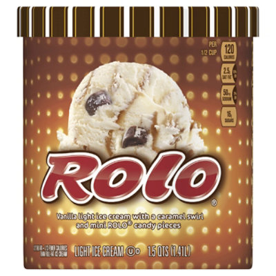 Dreyers Edys Ice Cream Classic Nestle ROLO - 1.5 Quart - acmemarkets