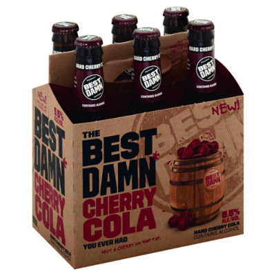 Best Damn Cherry Cola In Bottles - 6-12 Fl. Oz. - albertsons