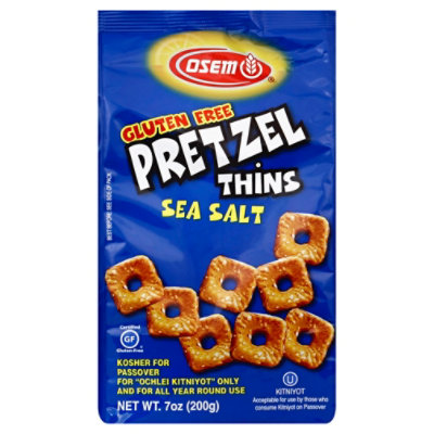 Osem Pretzel Flat Gf Sltd - Each - safeway