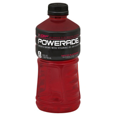 POWERADE Sports Drink Electrolyte Enhanced Twisted Blackberry - 32 Fl ...