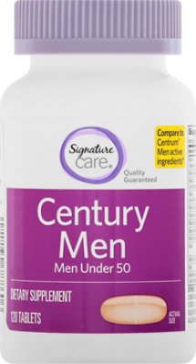 Signature Care Century Multi Vitamin Mens Tablets - 120 Count - Safeway