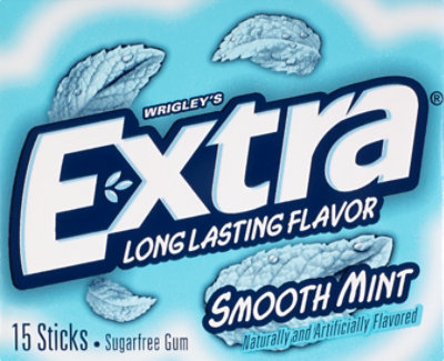 Extra Smooth Mint Sugarfree Gum Single Pack - safeway