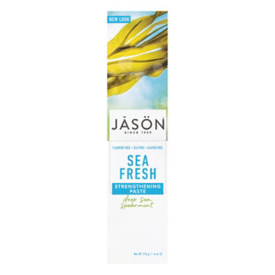JASON Sea Fresh Paste Strengthening Deep Sea Spearmint - 6.0 Oz - randalls