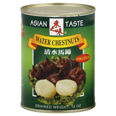 Asian Taste Water Chestnuts - 12 Oz - Albertsons