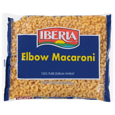 Iberia Pasta Macaroni Elbow Bag - 16 Oz - Pavilions