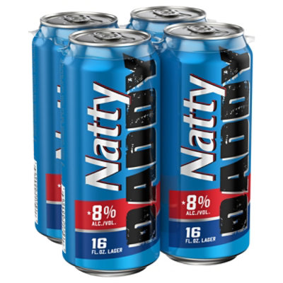 Natty Daddy Beer Cans - 4-16 Fl. Oz. - Pavilions
