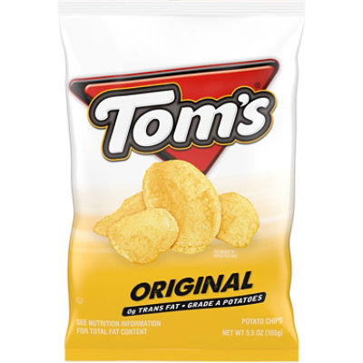 Toms Potato Chips Original - 5.5 Oz - Pavilions