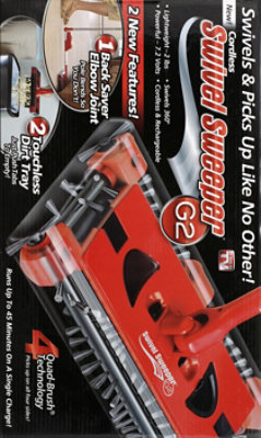Swivel Sweeper Ontel Cordless G2 - Each - Carrs