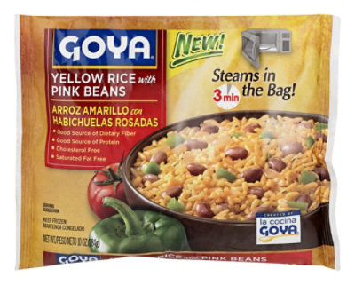 Goya Yellow Rice with Pink Beans Box - 8 Oz - Safeway