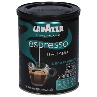 LavAzza Coffee Ground Espresso Decaffeinated - 8 Oz - Safeway