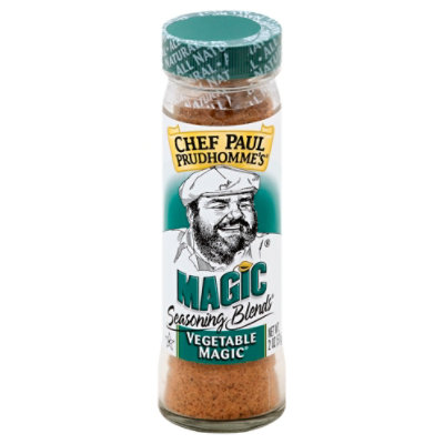 Chef Paul Prudhommes Seasoning Magic Blends Vegetable Magic - 2 Oz ...