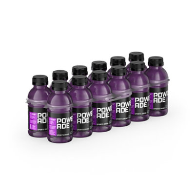 POWERADE ION4 Sports Drink Grape - 12-12 Fl. Oz. - Albertsons