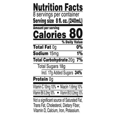 V8 Splash Blue Raspberry - 64 Fl. Oz. - Safeway