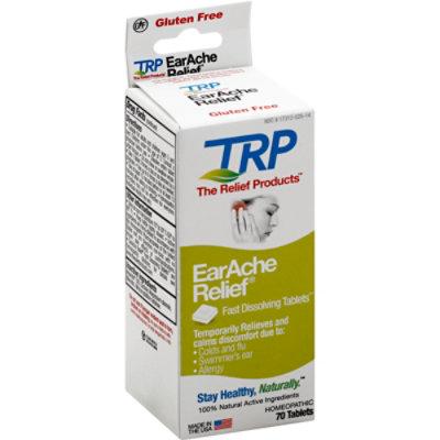 Ear Ache Relief Tablets - 70 Count - Albertsons